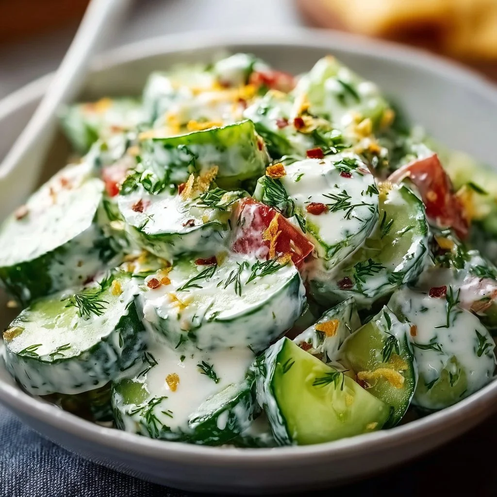 Cucumber Ranch Crack Salad