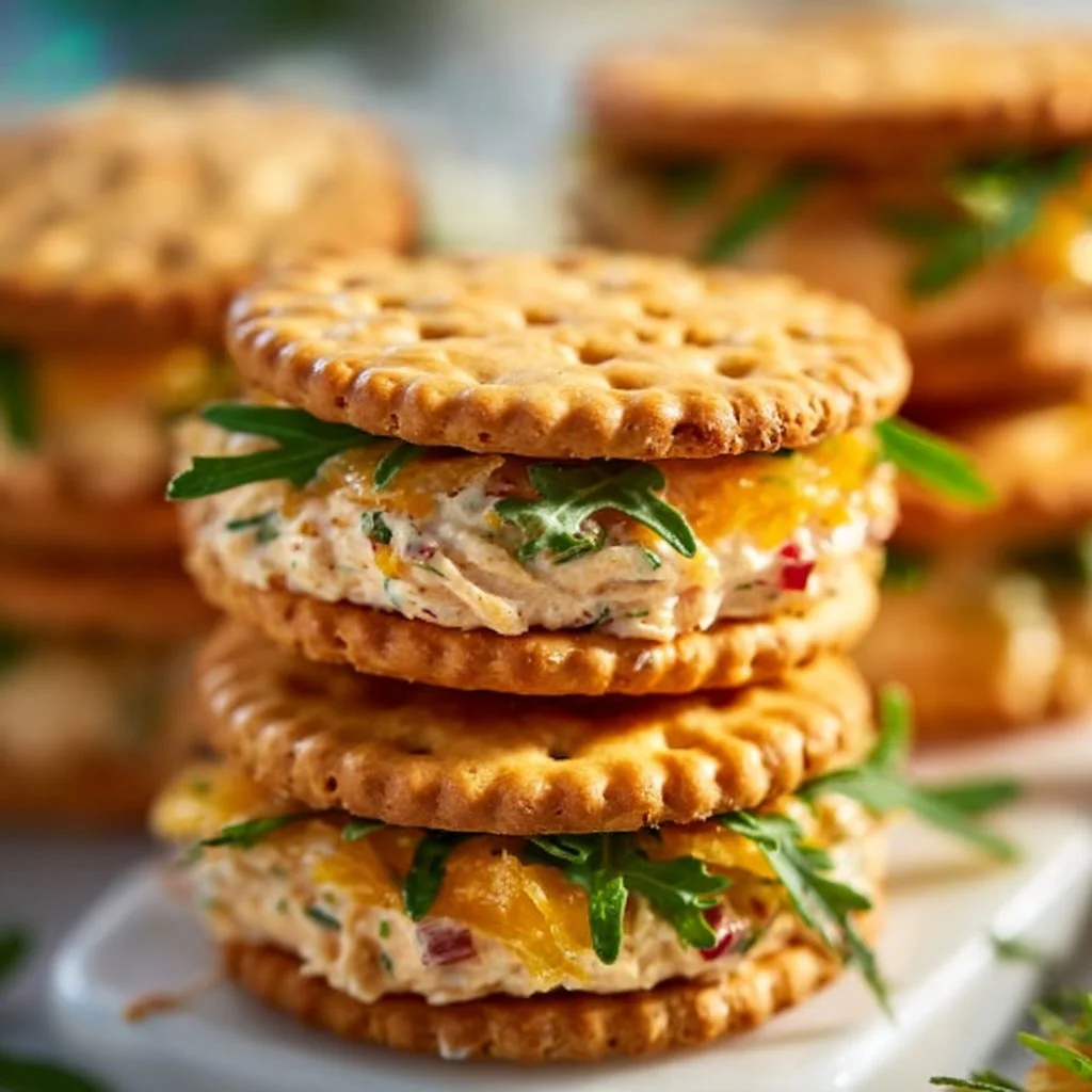 Mouthwatering Ritz Crackers Party Sandwiches